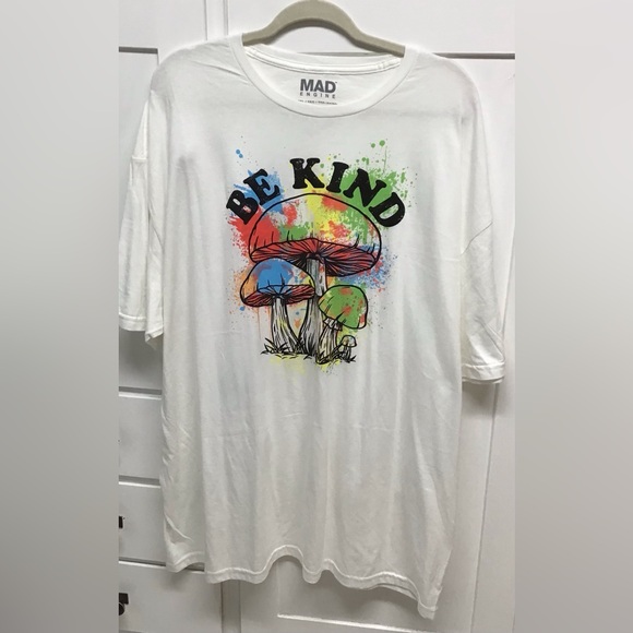 MAD Engine | Tops | Mad Engine 3x Be Kind Mushroom T | Poshmark